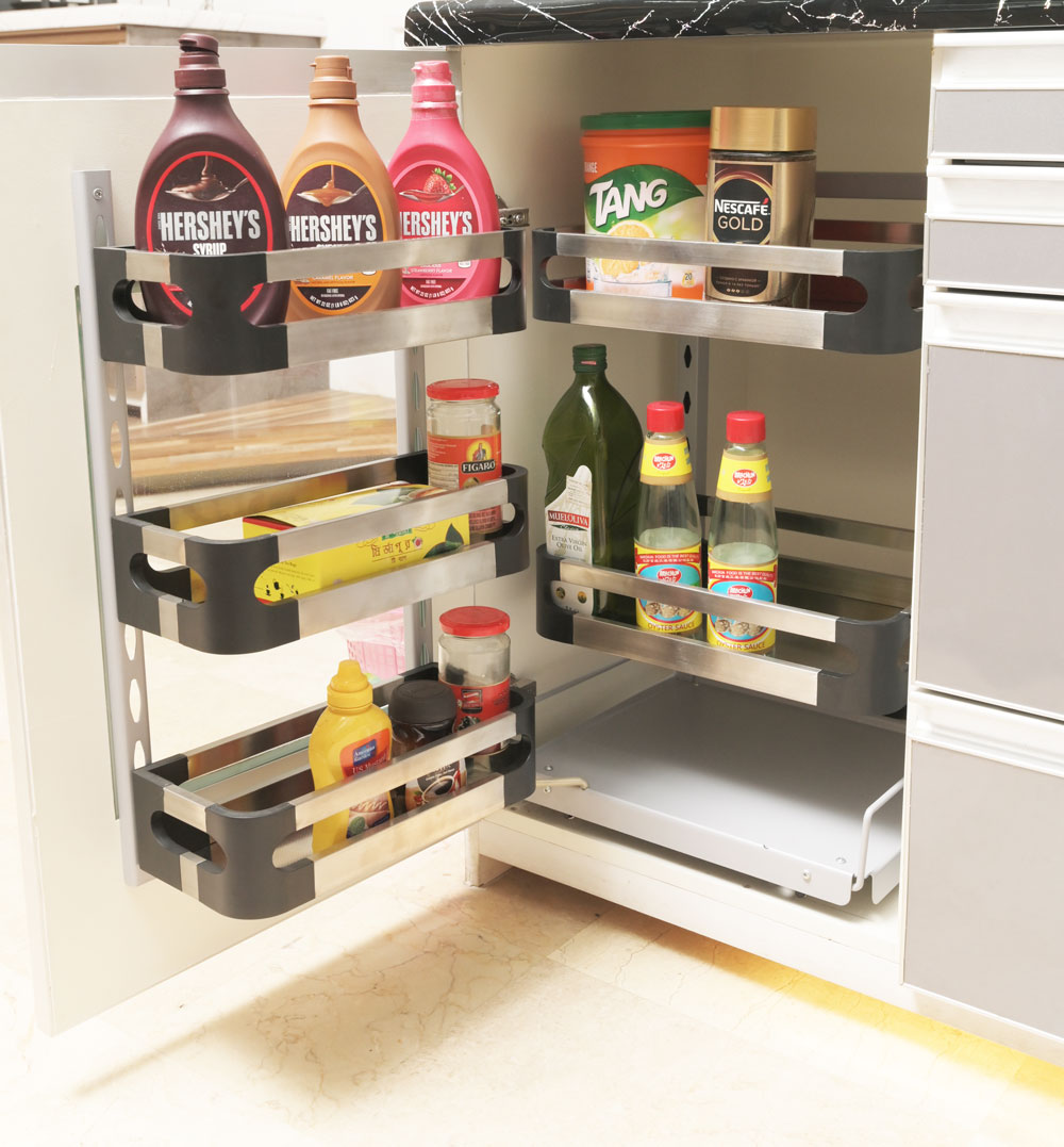 Corner Basket-Five Layer - Kitchen Museum