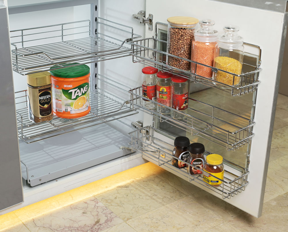 Corner Basket-Five Layer - Kitchen Museum